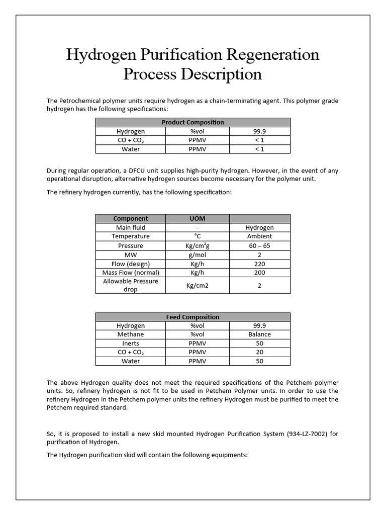 Process Description | Download Free PDF | Process Engineering | Chemical Substances