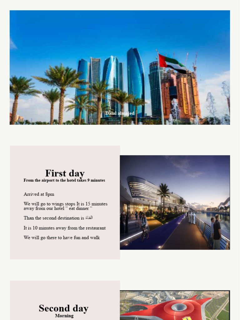 Traveling To Abu Dhabi: Dalal Almajed | PDF | Art | Young Adult