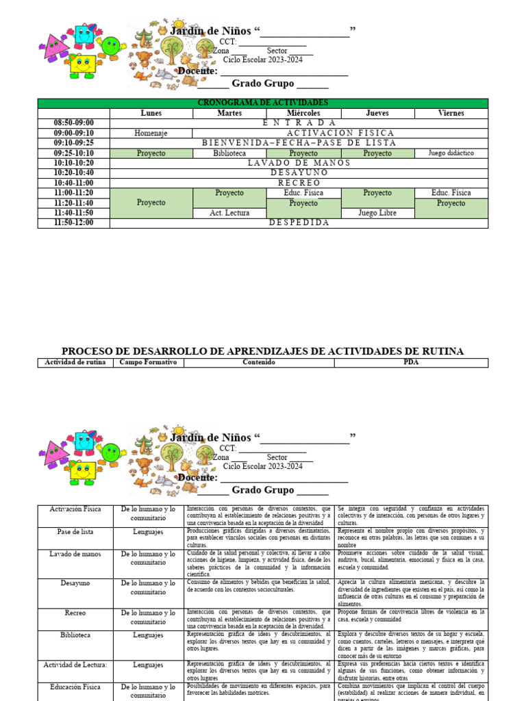 Mi Mundo A Traves de Las Plantas y Los Animales | PDF | Educación de la ...