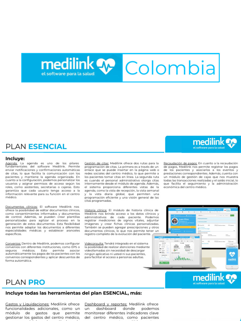 Gestión Integral con Medilink API | PDF | Software | Historial médico