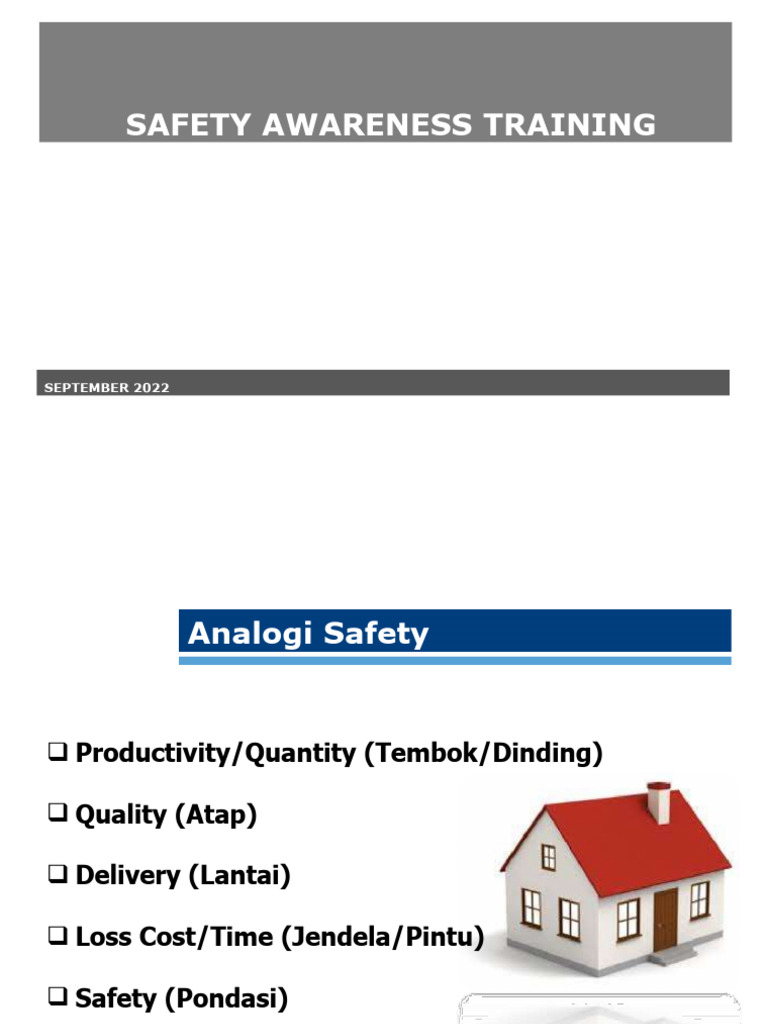 Safety Awareness | PDF | Komputer
