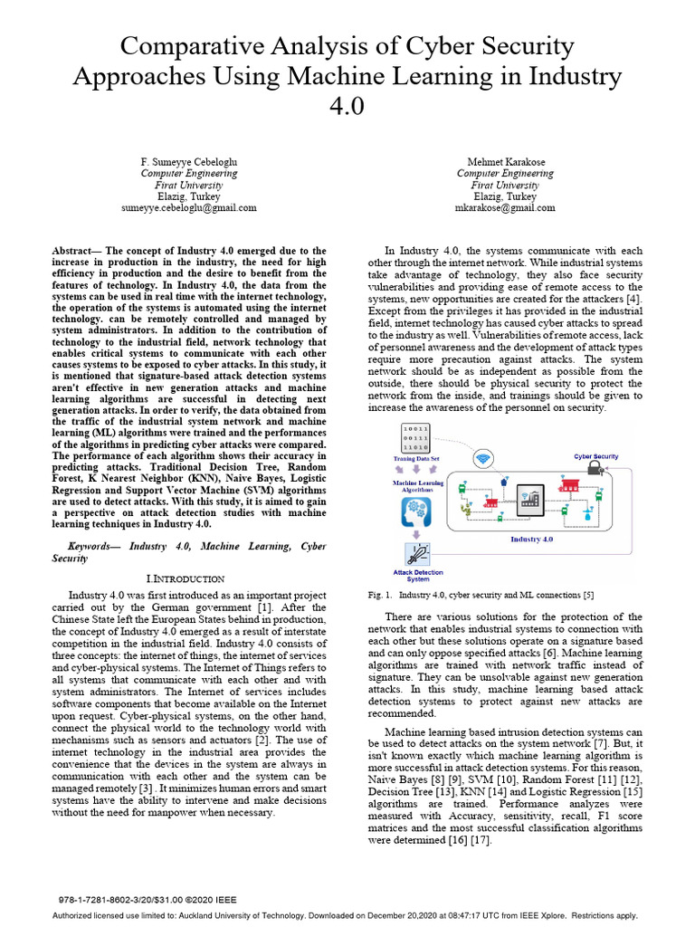 Isse49799 2020 9272237 | PDF | Support Vector Machine | Machine Learning