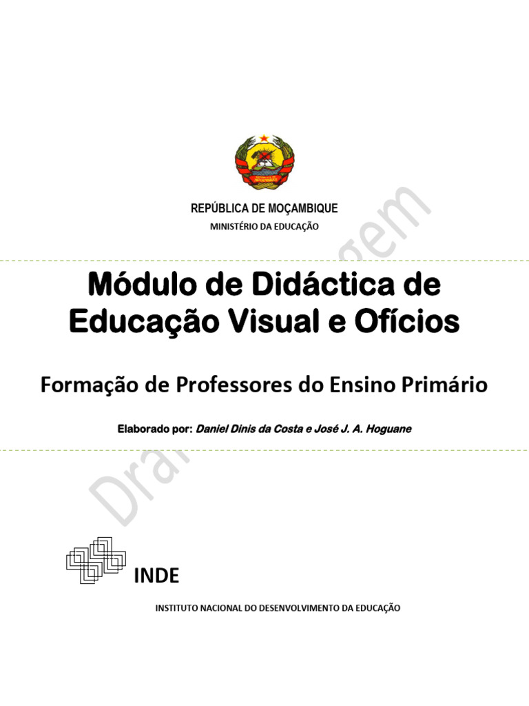 Didática de Educação Visual e Ofícios | PDF | Aprendizado | Tecnologia ...