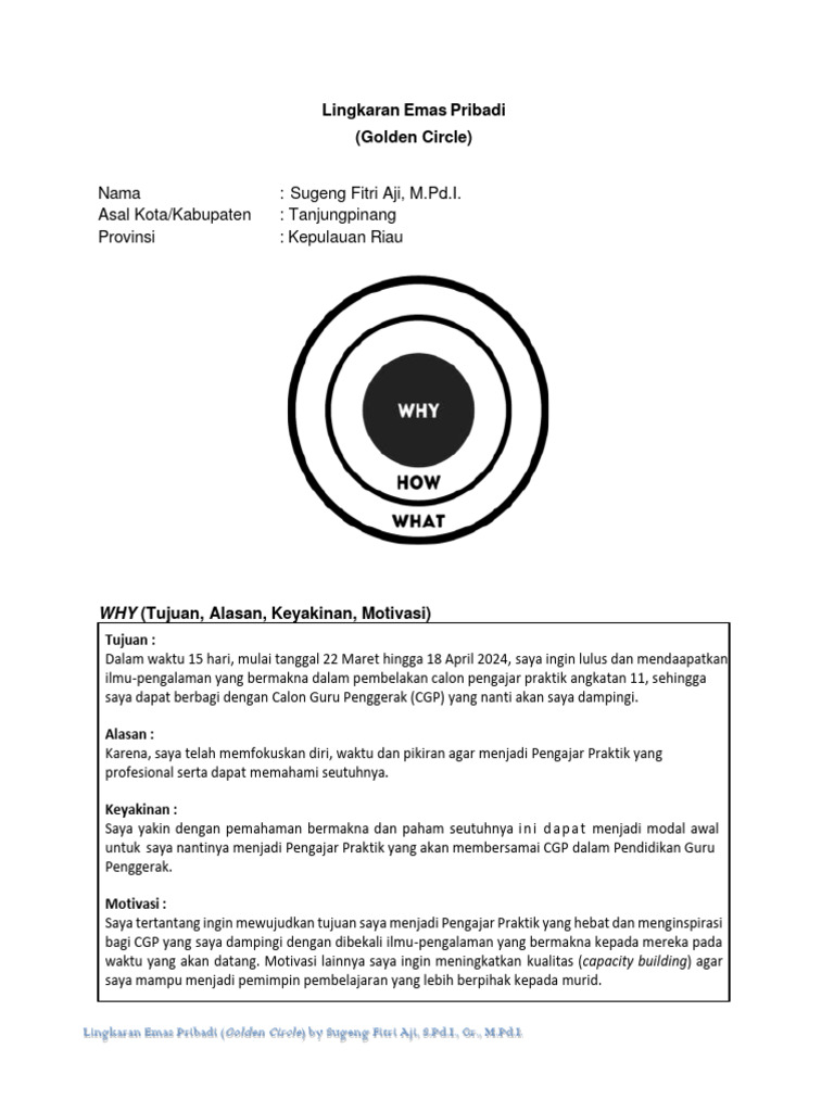 Template GC Dan Linimasa - SUGENG FITRI AJI | PDF