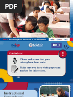 General Shaping Paper of The Matatag Curriculum | PDF | Communication | Art