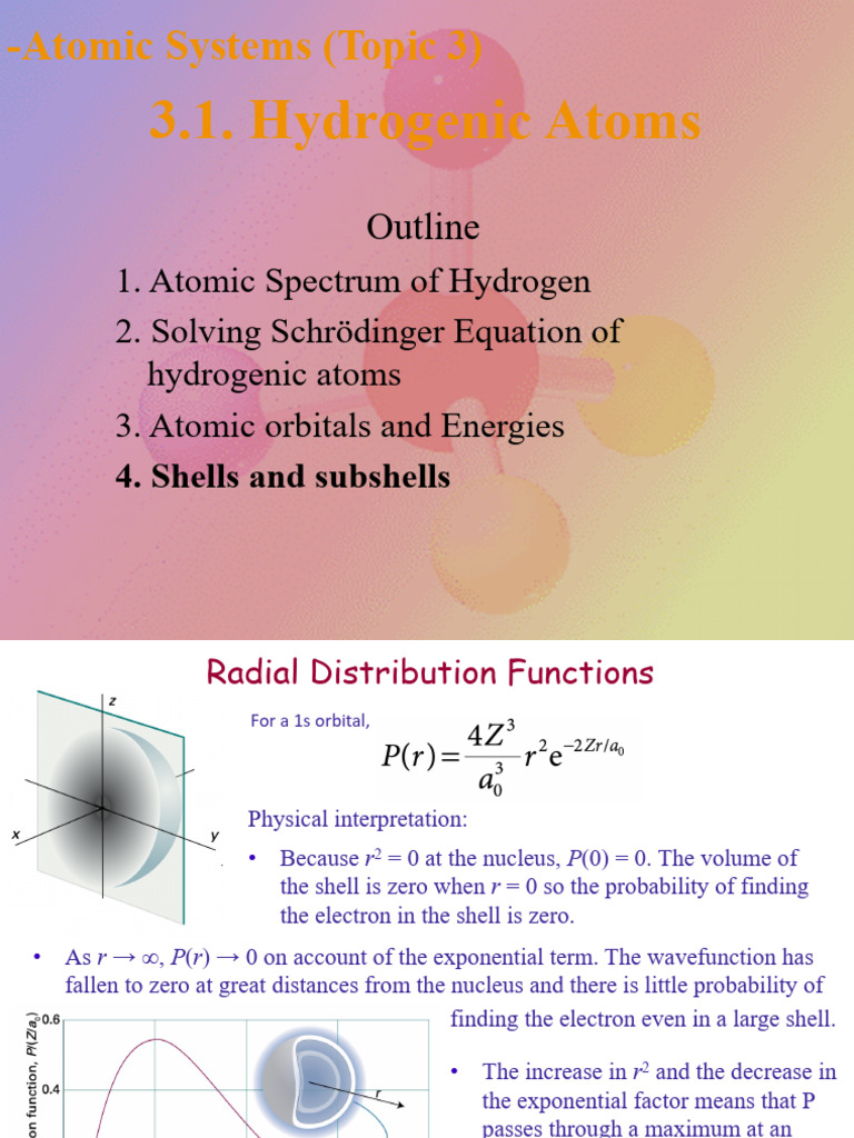 Chem3420 Topic3 4 New2 | PDF | Atomic Orbital | Wave Function