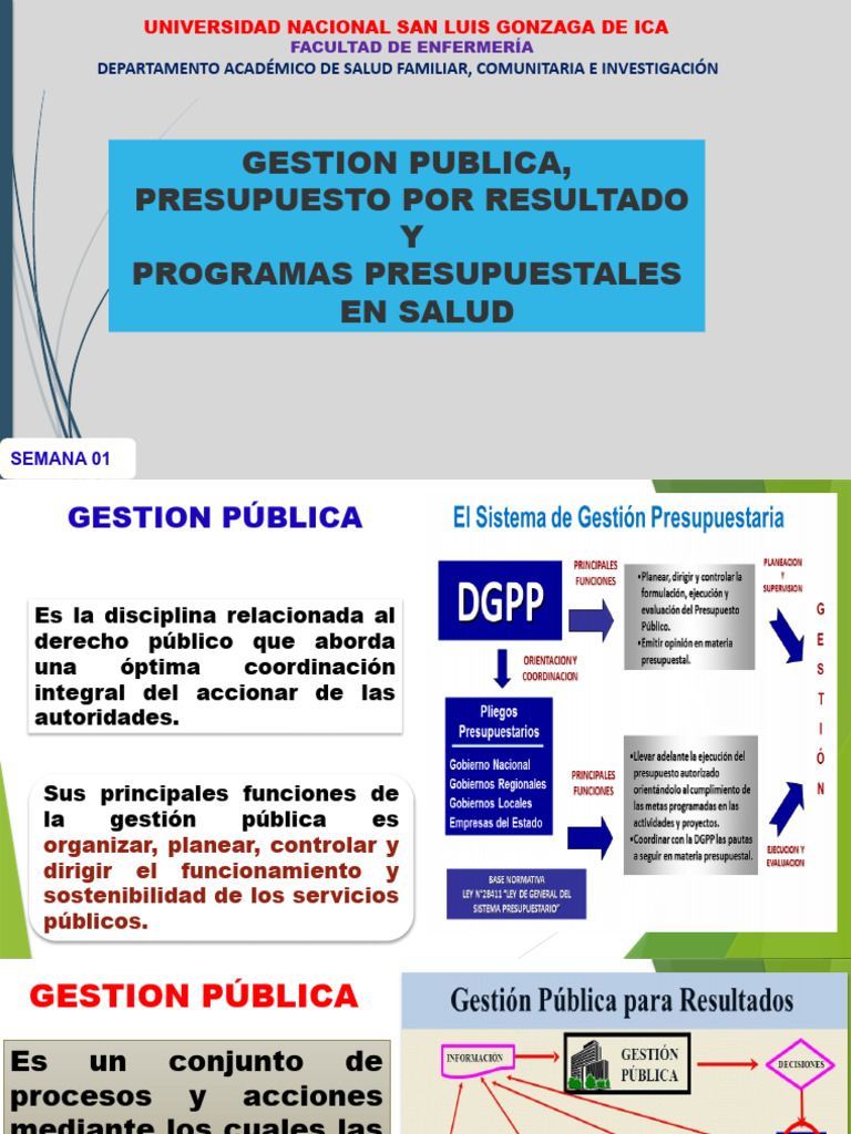SESION1 | PDF | Presupuesto | Presupuesto del gobierno