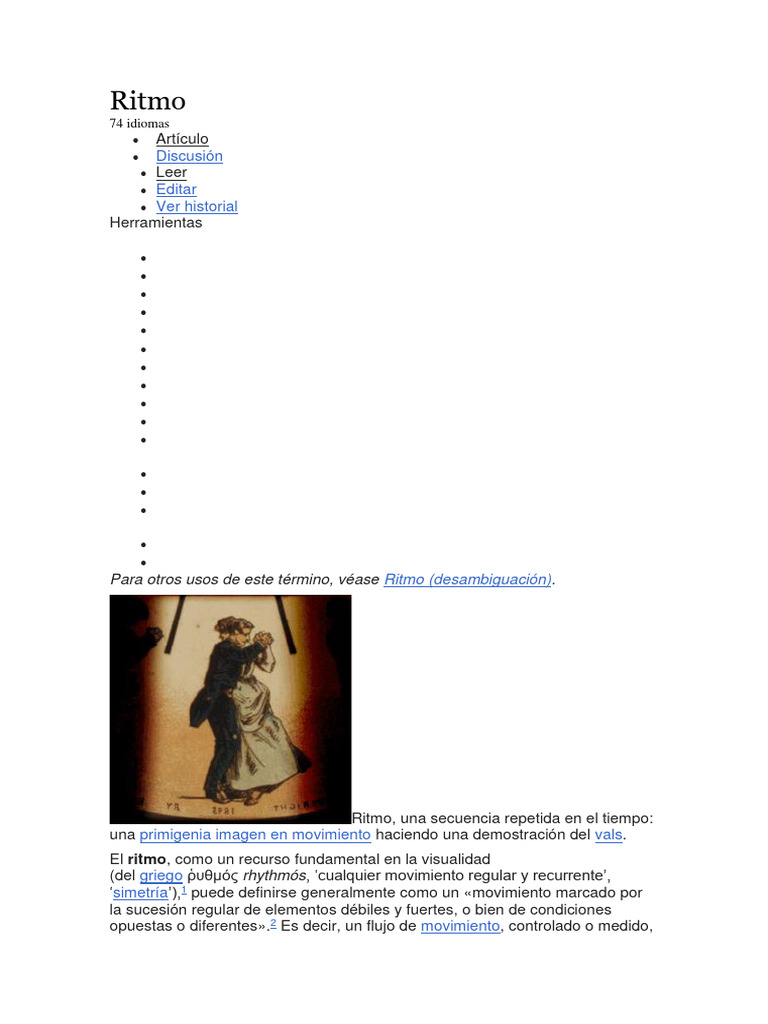Ritmo | PDF | Ritmo | Tempo