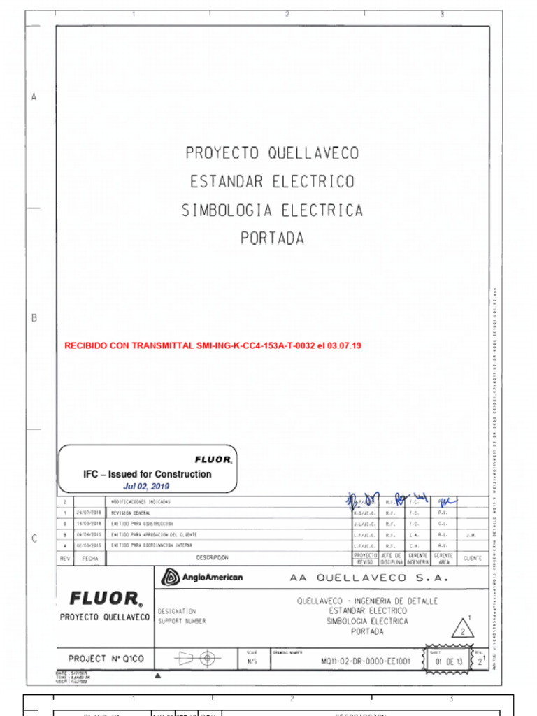 MQ11 02 DR 0000 EE1001 2 Estandar Simbologia Electrica | PDF