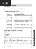 KS3 Year 7 Forces Worksheet | PDF | Force | Speed