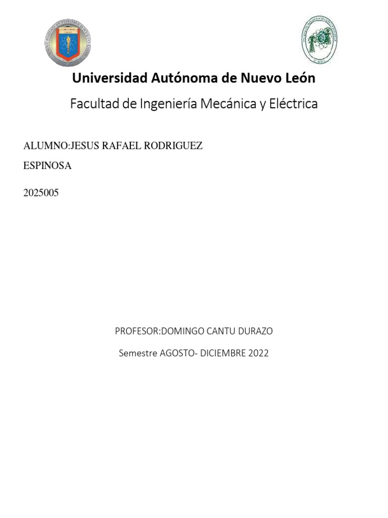 Tarea4_2025005_Rafa | PDF | Química | Rieles