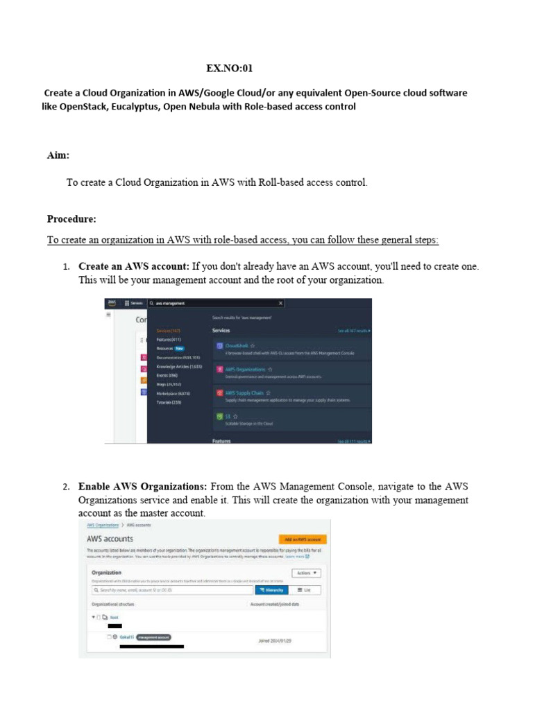 Exp 1 CSM | PDF | Amazon Web Services | Cloud Computing