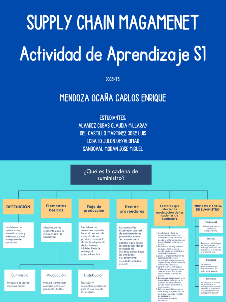Los 5 Organizadores Grupales Pdf Logística Cadena De Suministro