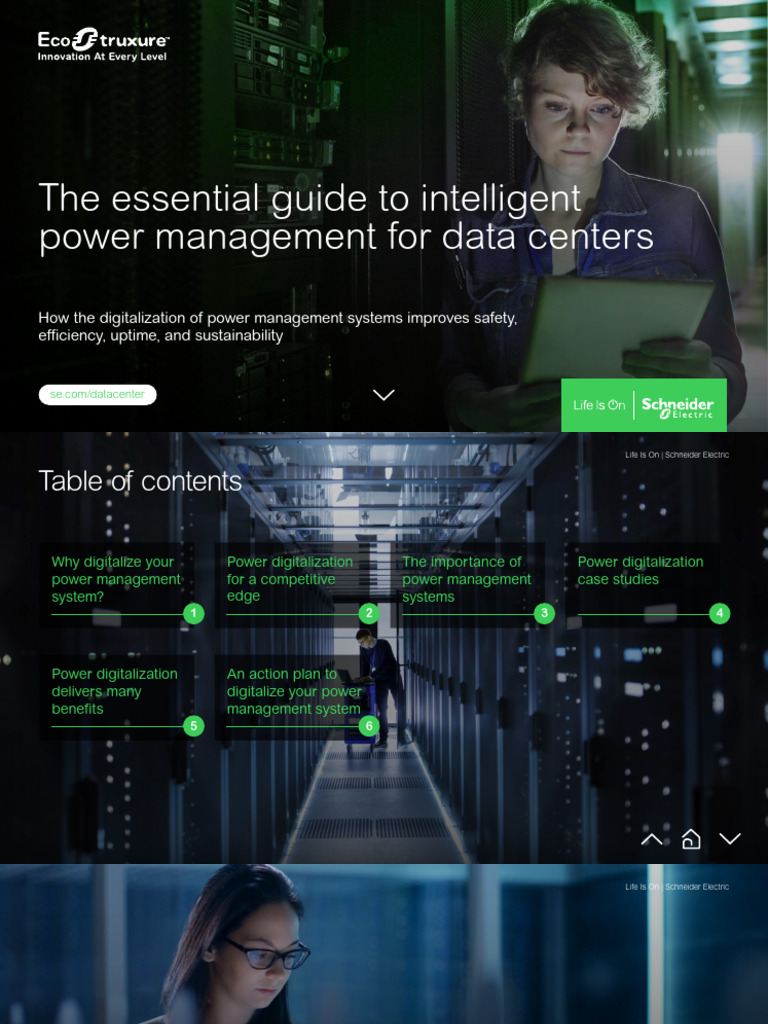 998-21974704 GMA Power For Data Centers EGuide | PDF | Data Center | Efficient Energy Use