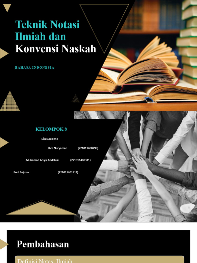 Teknik Notasi Ilmiah Dan | PDF
