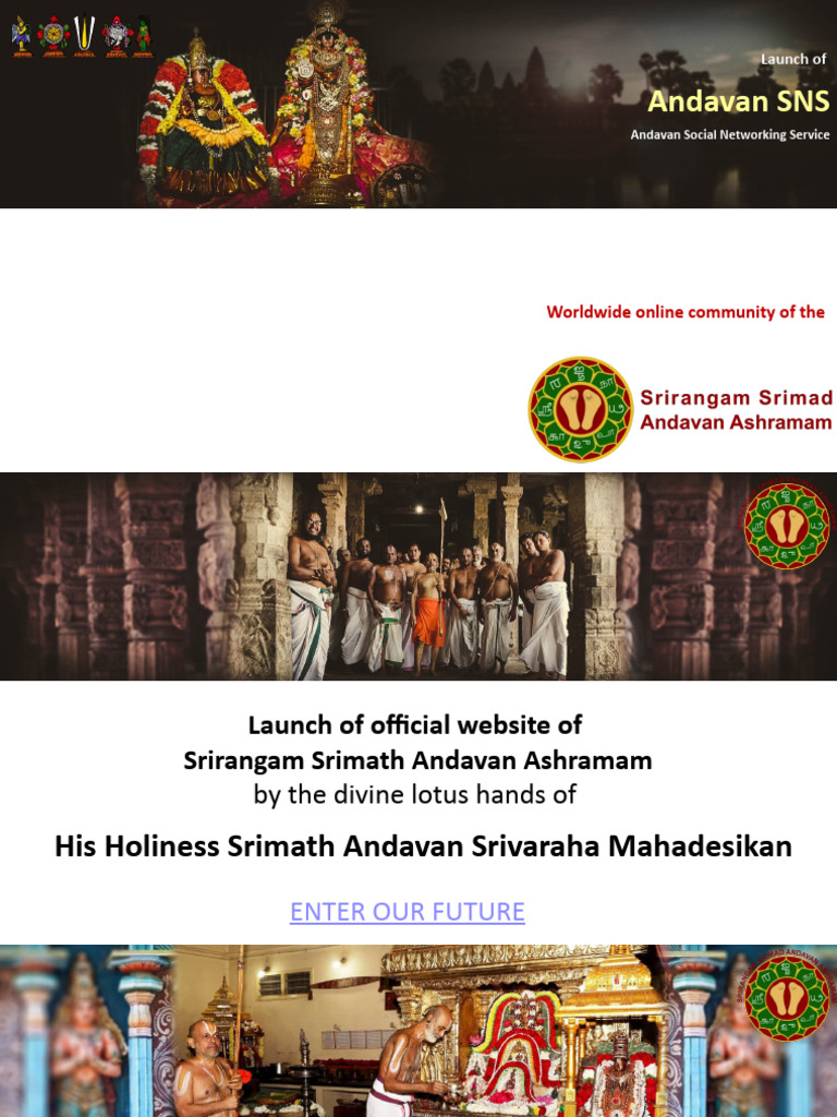 Andavan SNS Launch V2 | PDF | Social Networking Service | Popular ...