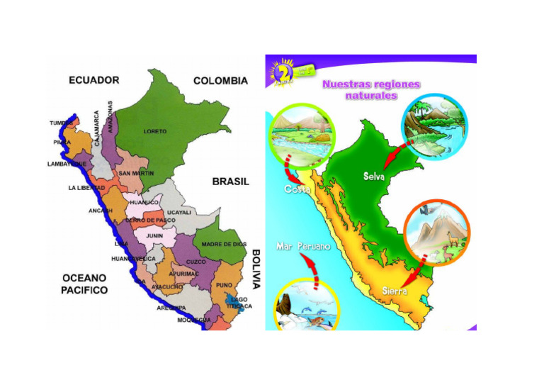 Mapa Del Perú | PDF