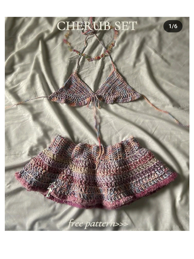 Crochet - Cherub Top and Skirt Set by Mmelc - PH | PDF