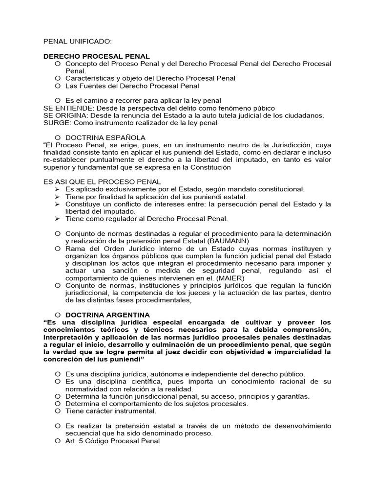 1 2 3 PENAL PDF Ley Procesal Derecho Penal