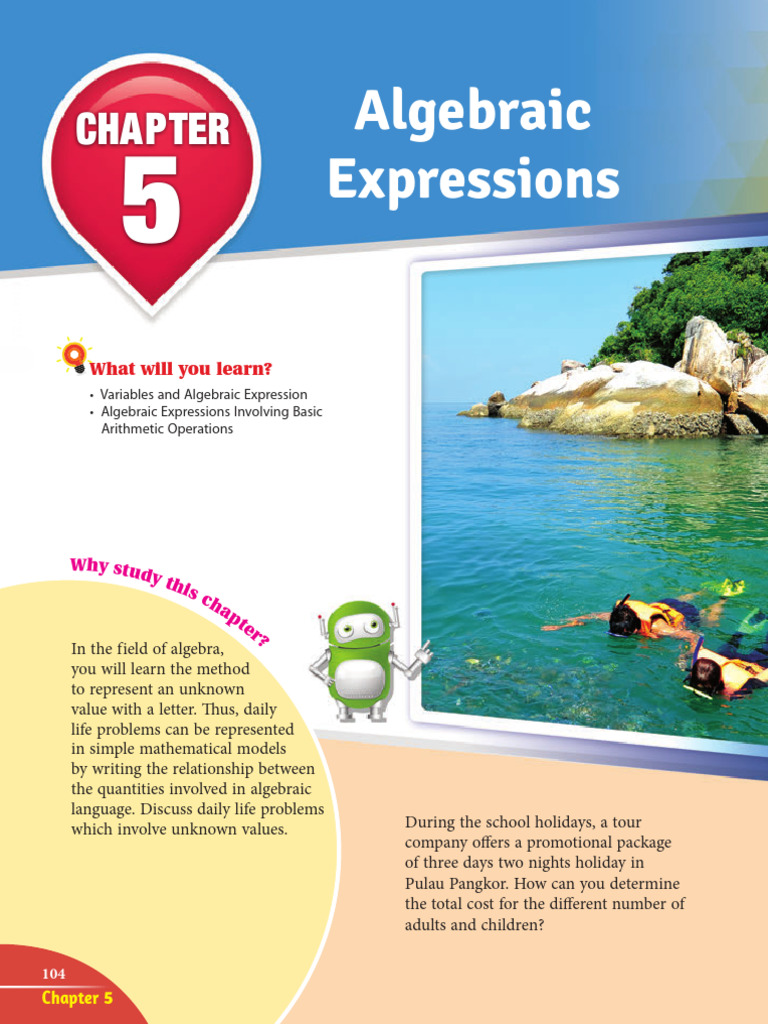 Understanding Algebraic Expressions | PDF | Algebra | Variable ...