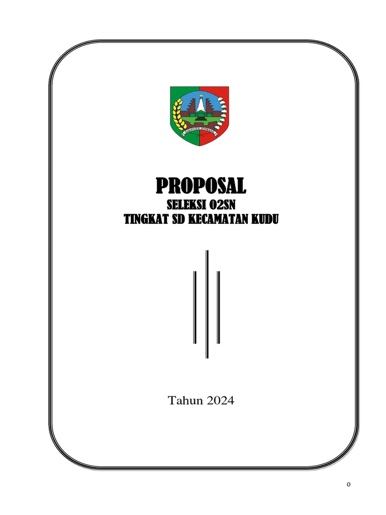 PROPOSAL O2SN 2024 | PDF