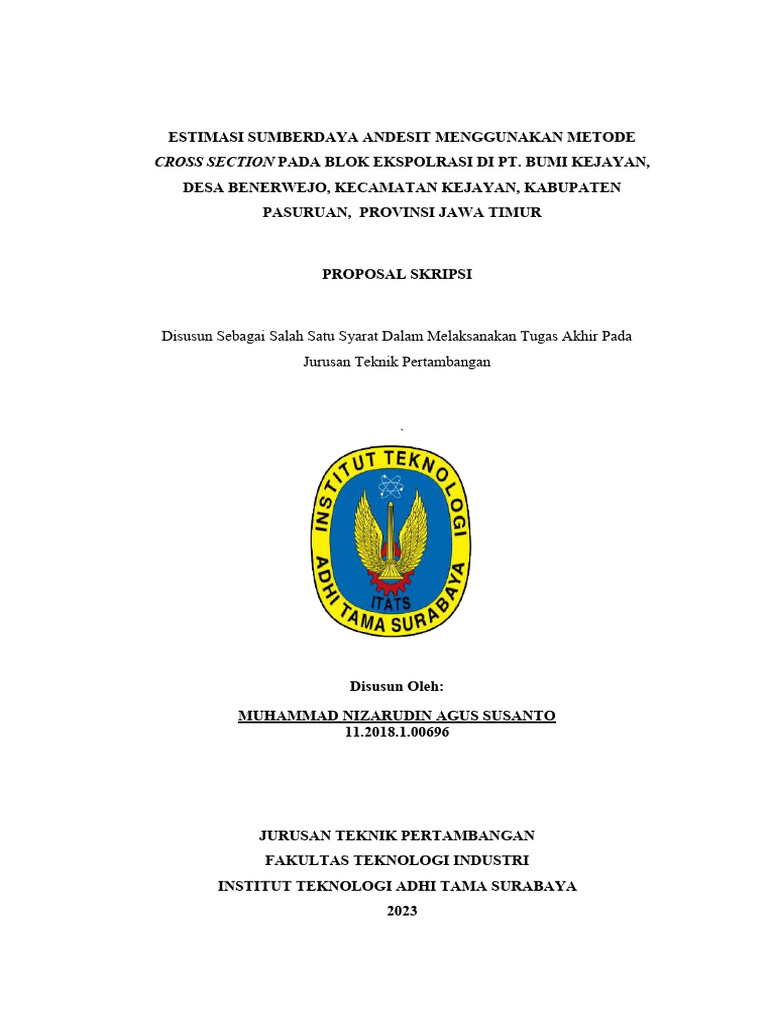 Proposal Skripsi Finish | PDF