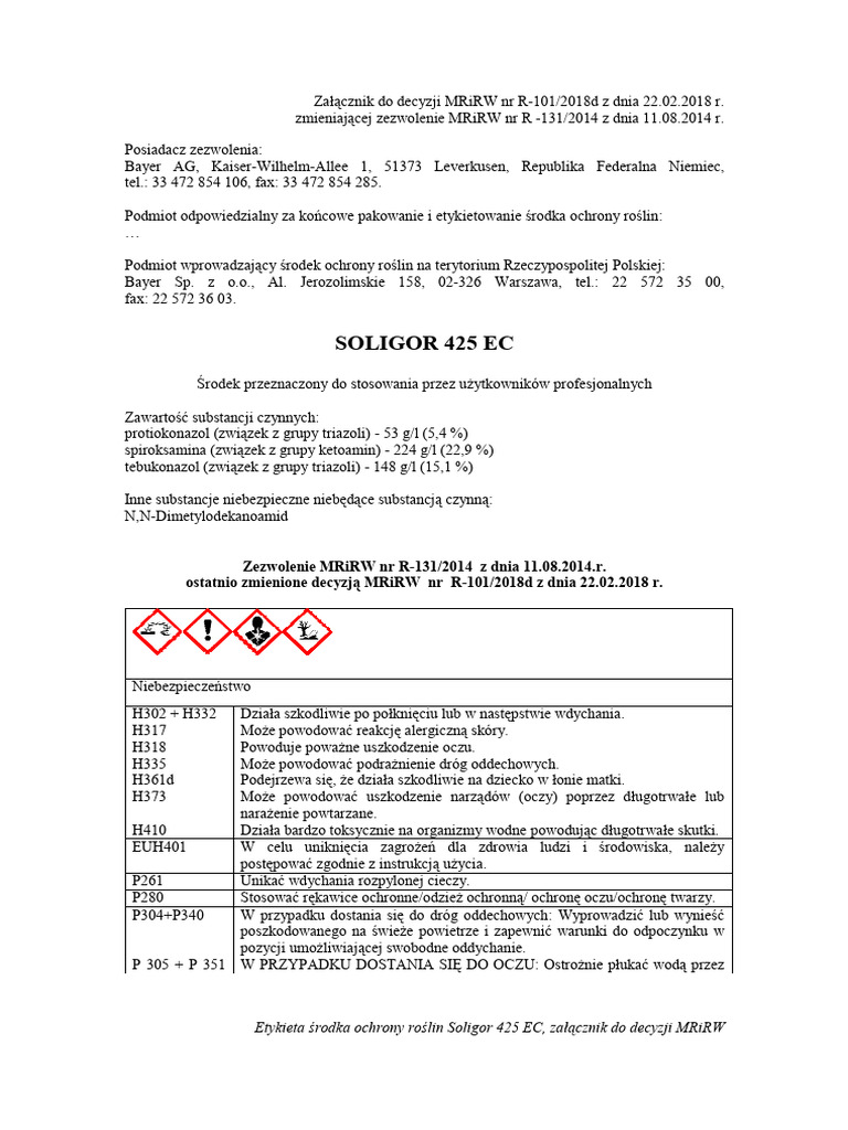Soligor 425 EC | PDF