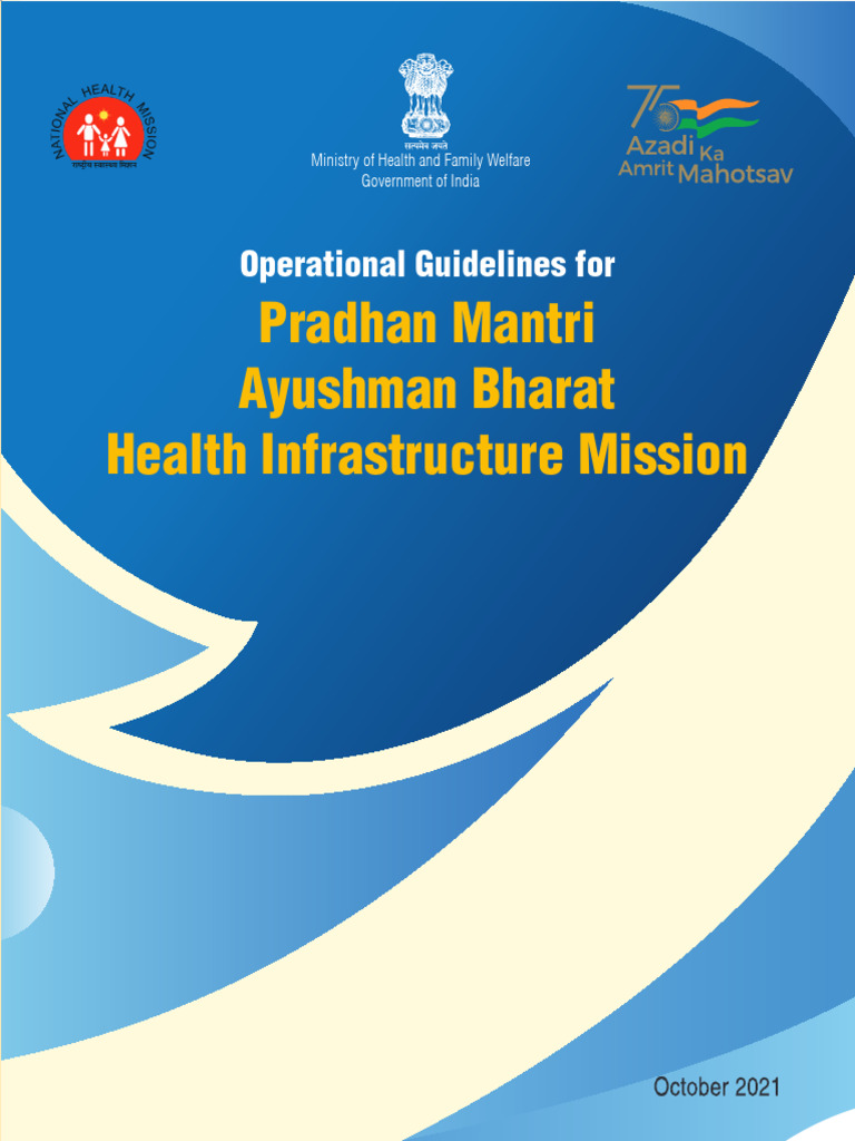 Operational Guideline (CSS Component) - PM-ABHIM | PDF