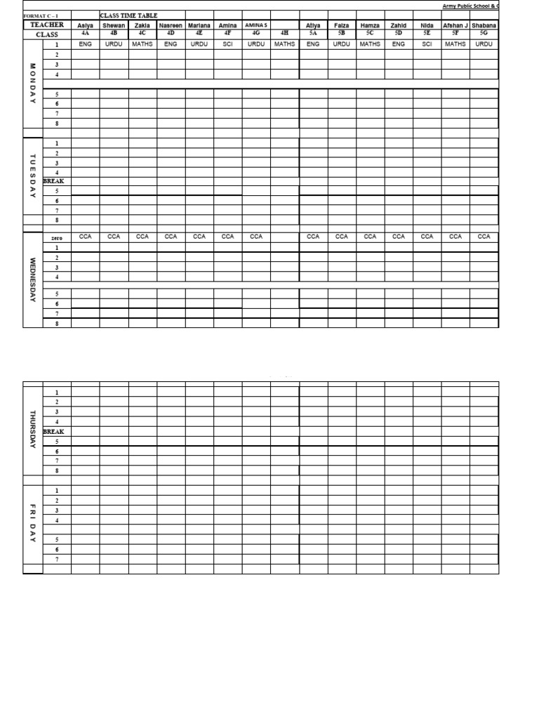 Master Time Table SHAKEEL | PDF | Urdu | Languages Of India Master Time Table SHAKEEL | PDF | Urdu | Languages Of India