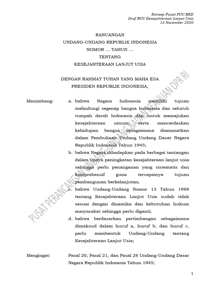 Draft Ruu Public 23 | PDF | Ilmu Sosial