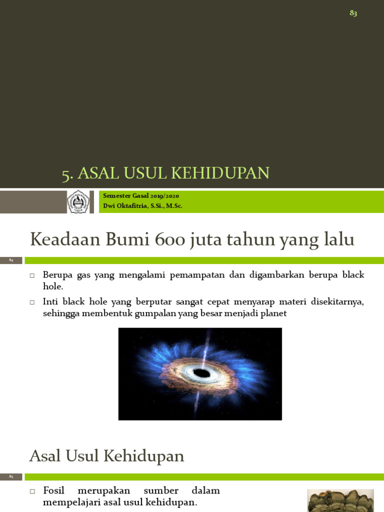 Asal Usul Kehidupan | PDF