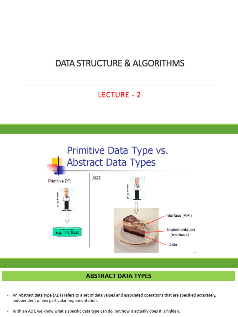 Dsa Lecture 2 Pdf Queue Abstract Data Type Data 