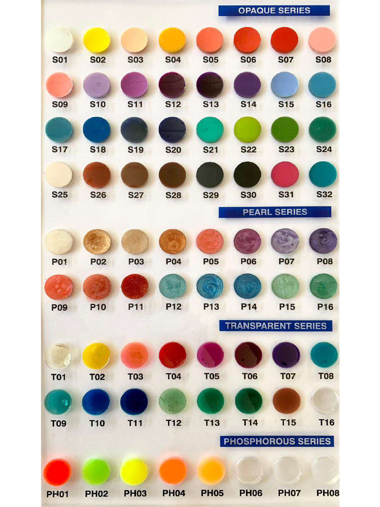 New Colour Chart | PDF