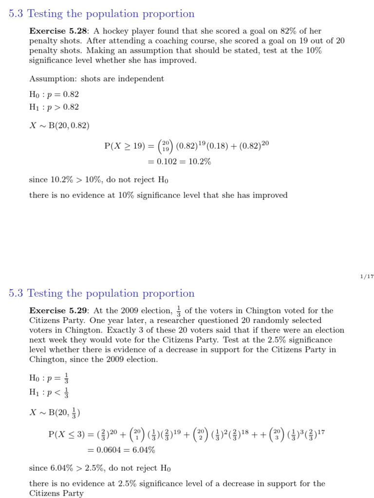 5 3,5 4 | PDF | Statistical Significance | Type I And Type Ii Errors