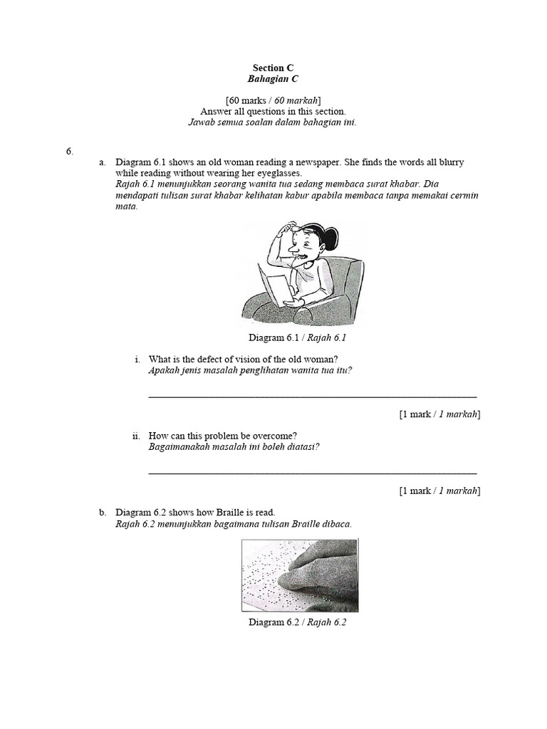 Bah C SN T3 2023 No 6-8 Form 3 Science | PDF