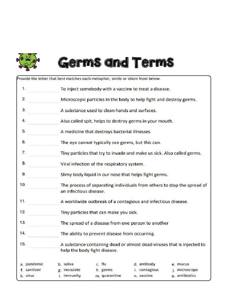 Grade 4 Germs | PDF