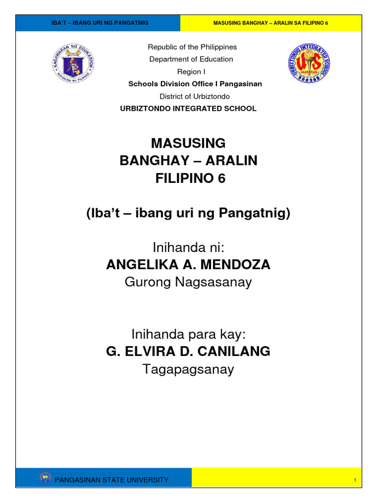 Revised DLP Fil 6 | PDF