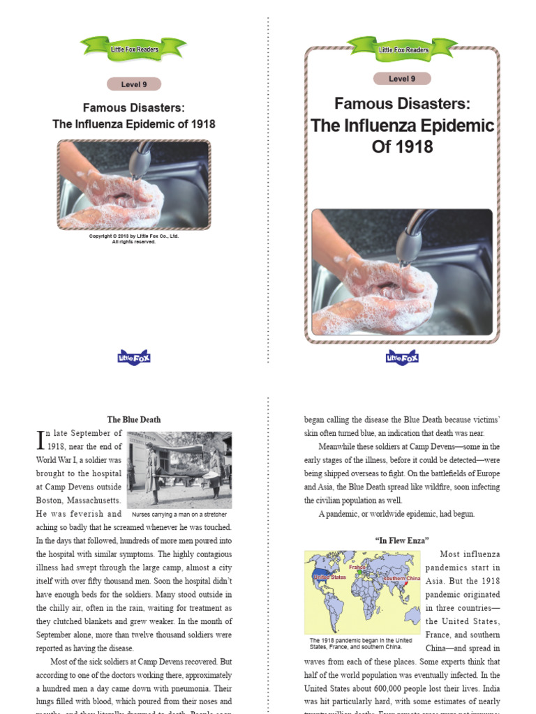 002.LV9.Famous Disasters - The Influenza Epidemic of 1918 | PDF ...
