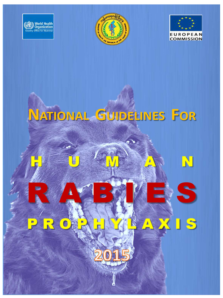 National Guidelines for Rabies Prophylaxis | PDF | Rabies | Vaccines