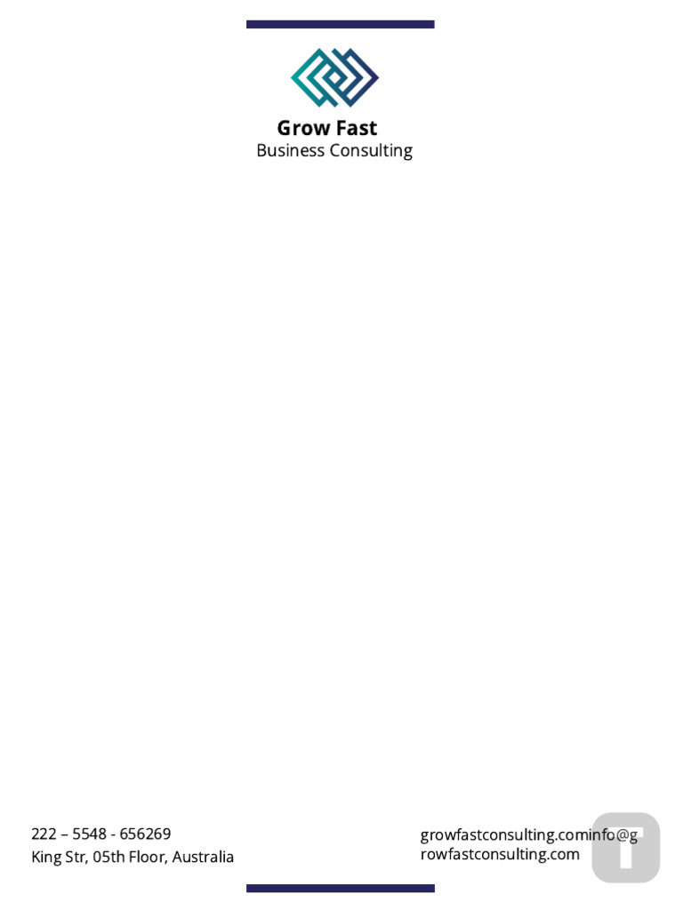 Business Letterhead Template | PDF