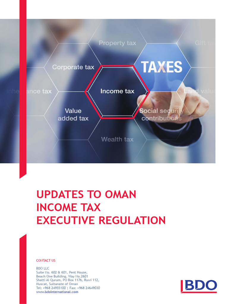 Income TAX Update Oman | PDF | Taxes | Dividend