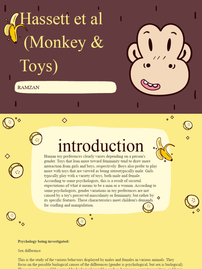 Hasset Et Al (Monkey & Toys) | PDF | Gender | Gender Studies