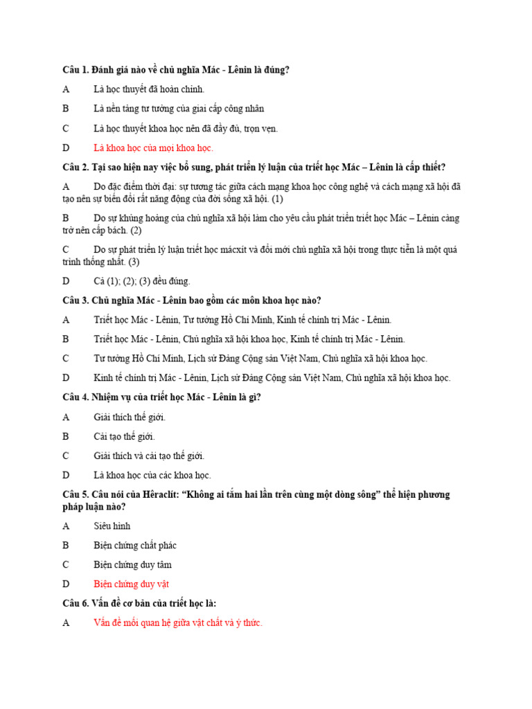 100 Cã U Há - I Tráº C Nghiá - M chÆ°Æ¡ng 1 | PDF