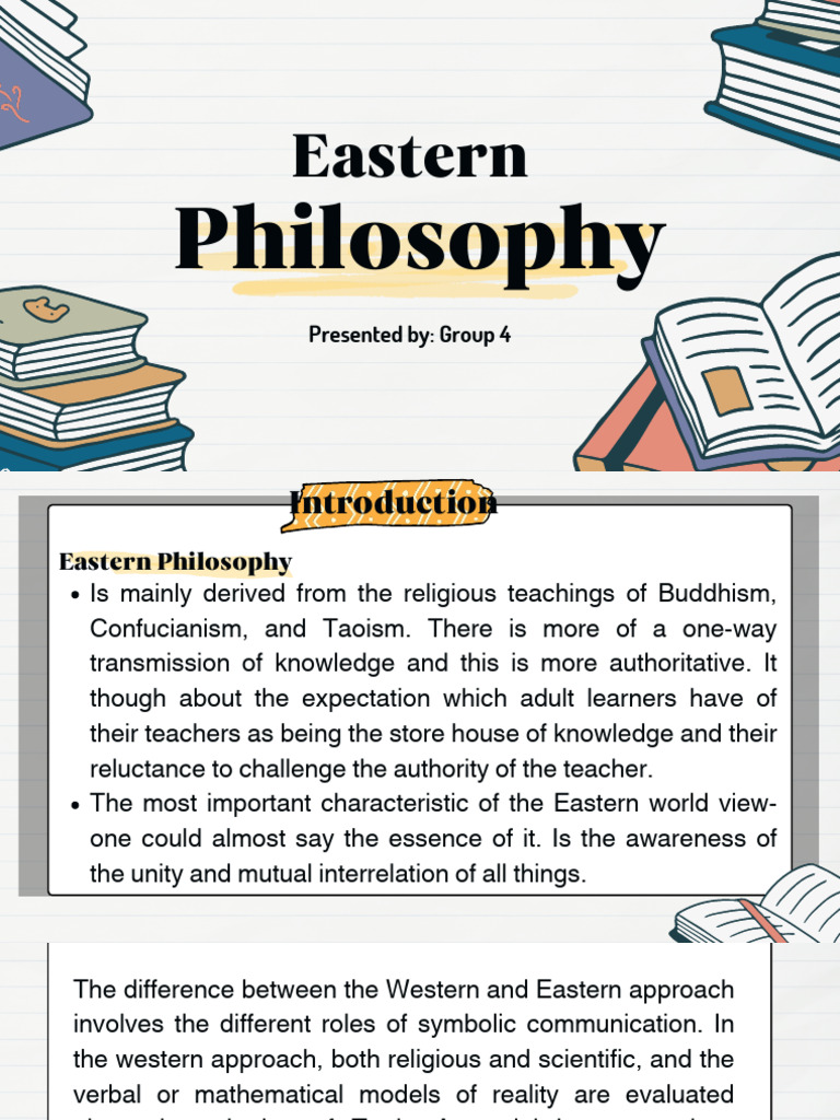 Group 4 Eastern Philosophy 1 | PDF | Confucianism | Tao