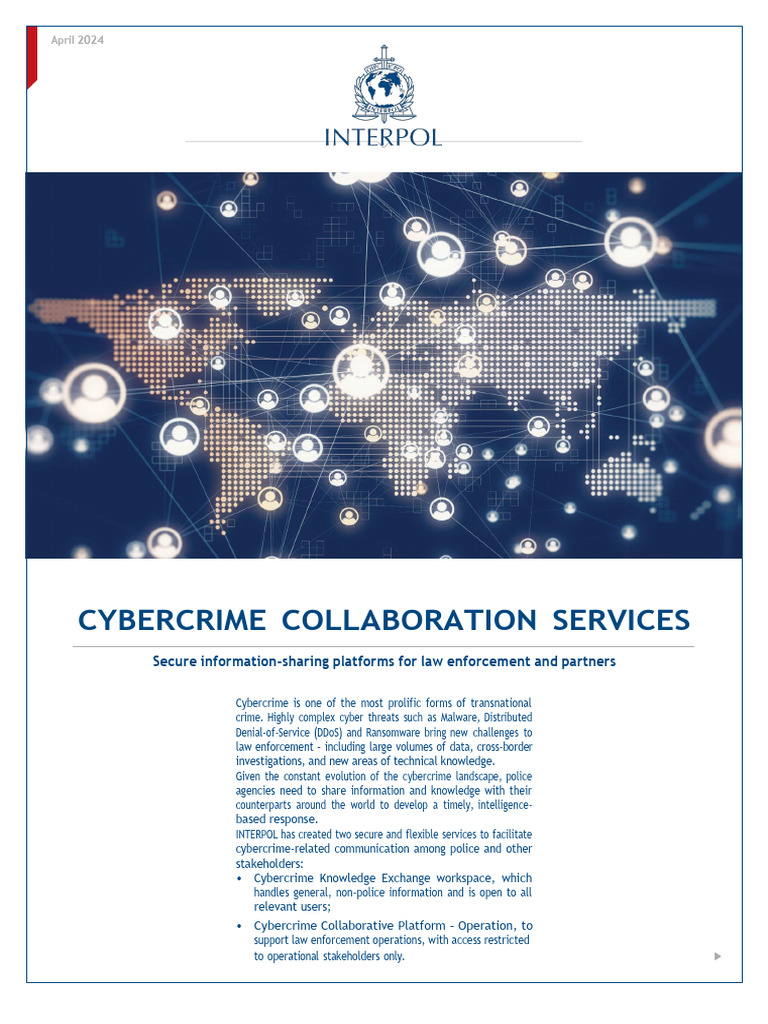 Interpol 1 | PDF | Cybercrime | Computer Security