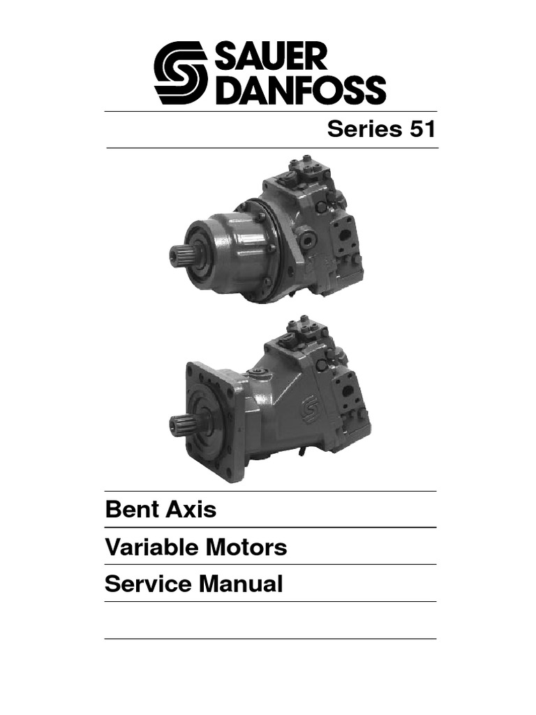 Motor Danfoss Variable Serie 51 | PDF | Valve | Pump