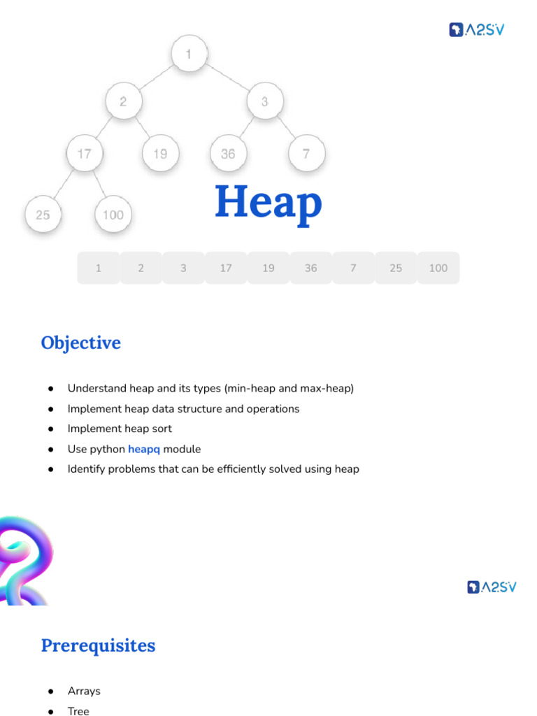 A2SV - Heap Lecture | PDF | Applied Mathematics | Algorithms A2SV - Heap Lecture | PDF | Applied Mathematics | Algorithms