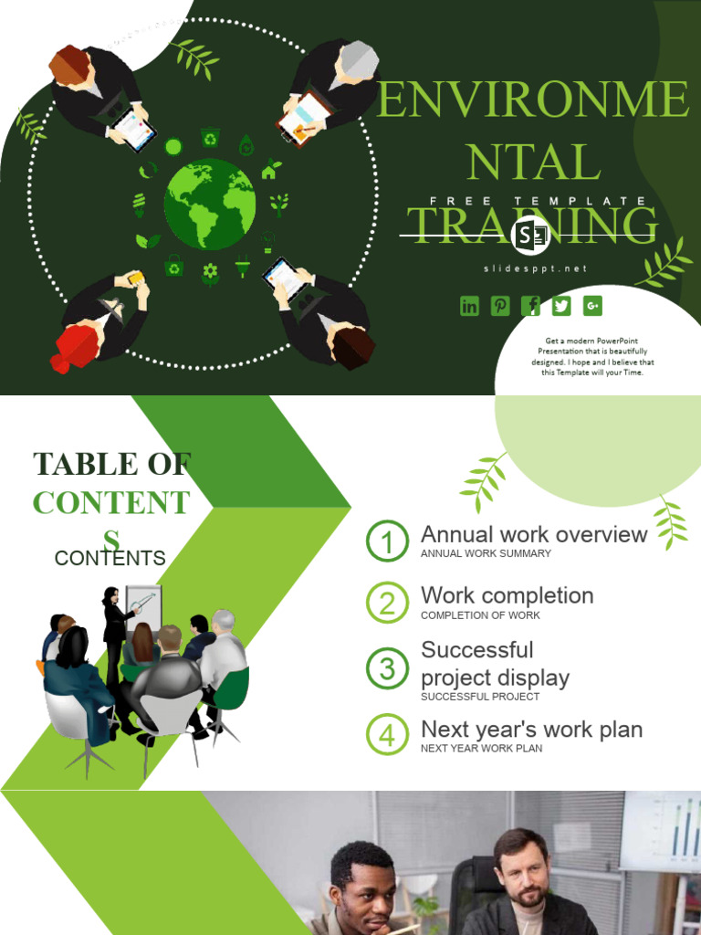 Annual Work Overview Template | PDF | Microsoft Power Point ...
