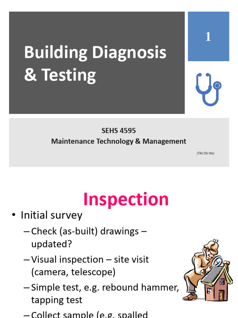 4 Building Diagnosis& Testing7 2021 | PDF | Concrete | Infrared