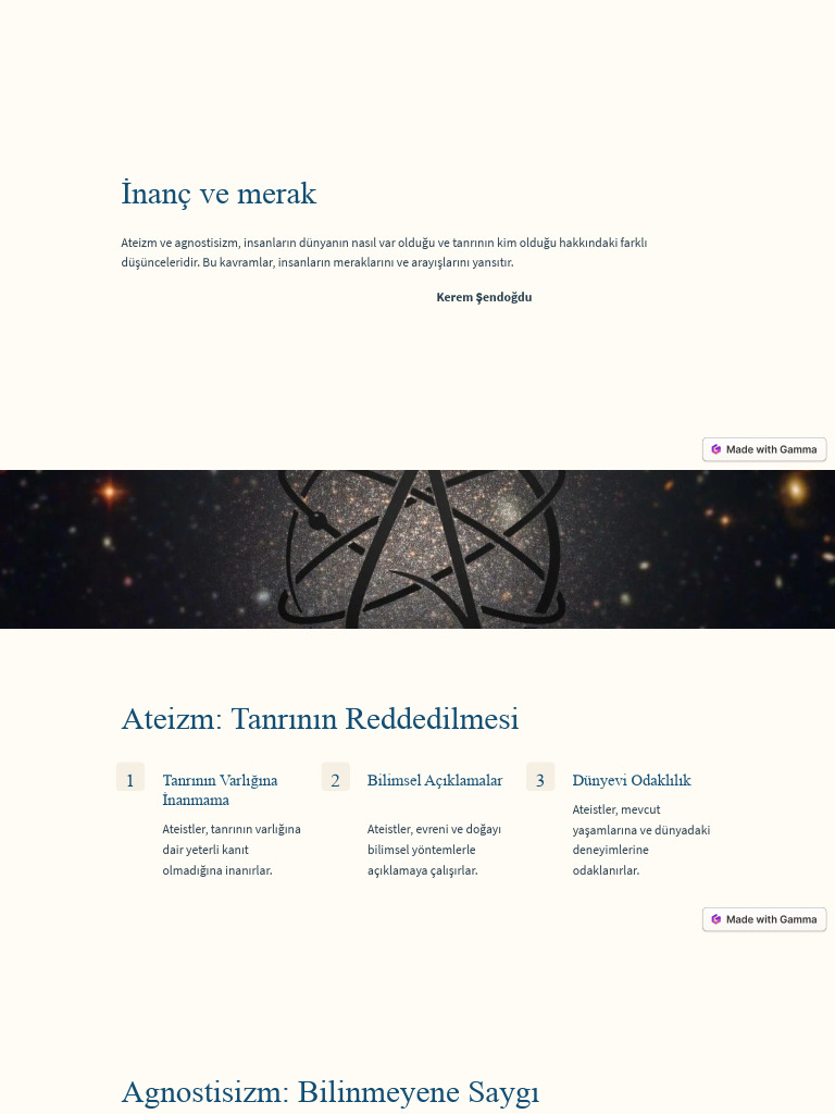 Inanc Ve Merak | PDF